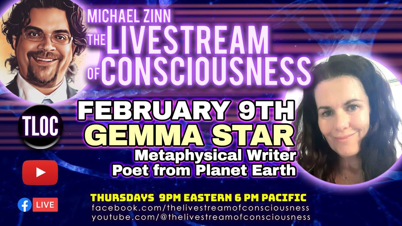 The LIVESTREAM of CONSCIOUSNESS S2 E92 - MICHAEL ZINN Interviewing ...