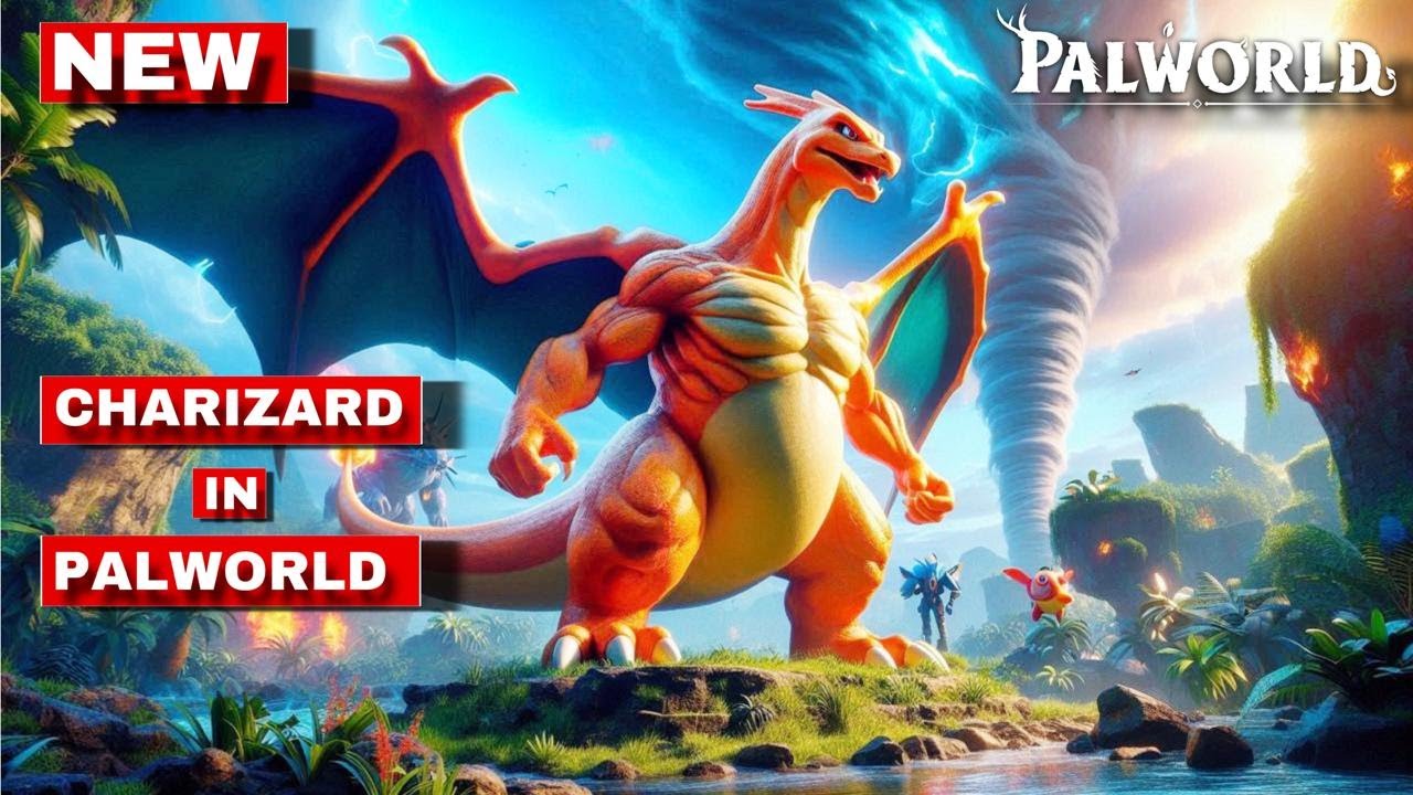 FINALLY I CAPTURED CHARIZARD WITH 4,000,000 HP| PALWORLD - YouTube