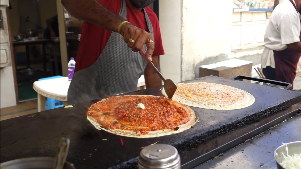 Super Fast Dosa Making Andheri Famous Anna | Indian Street Food - YouTube