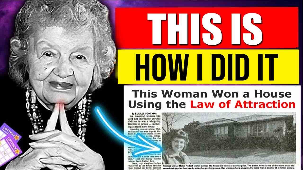 🍀 SHE WON 5,000 TIMES WITH THIS METHOD | Law of attraction | Helen ...