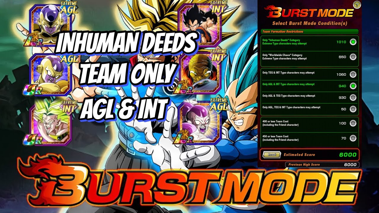 BURST MODE INHUMAN DEEDS AGL & INT TEAM ONLY - YouTube