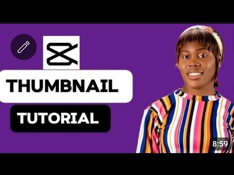 How To Make YouTube video Thumbnail With CAPCUT / Thumbnail tutorial ...