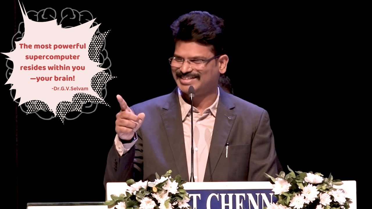 The human brain surpasses any supercomputer!-Dr.G.V.Selvam, Vice ...