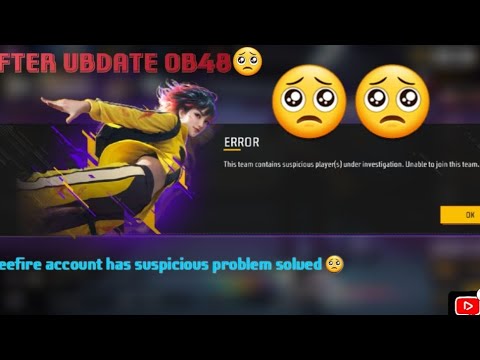 Free fire problem solved ERROR This contains SUSPENSION 🥺#video # ...