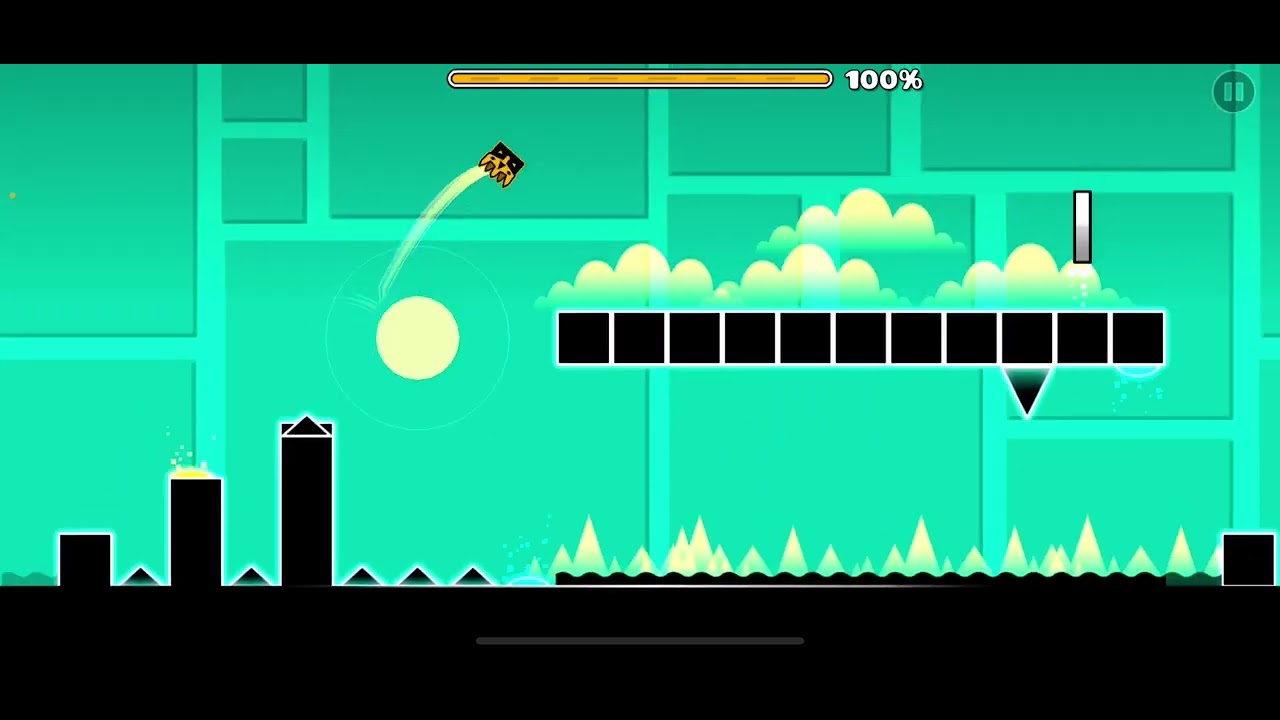 Проходим уровень Cluterfunk v три от меня вторая часть#geometrydash # ...