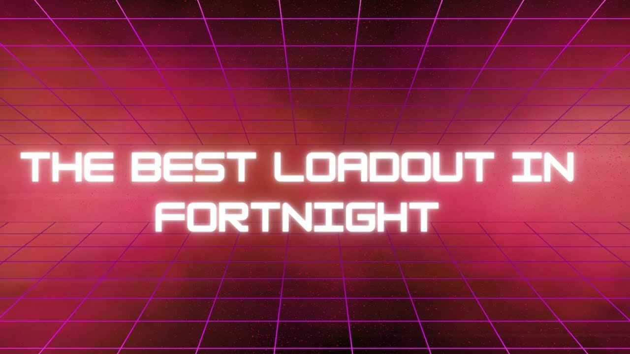 the luckiest game, and the best loadout in fortnight - YouTube