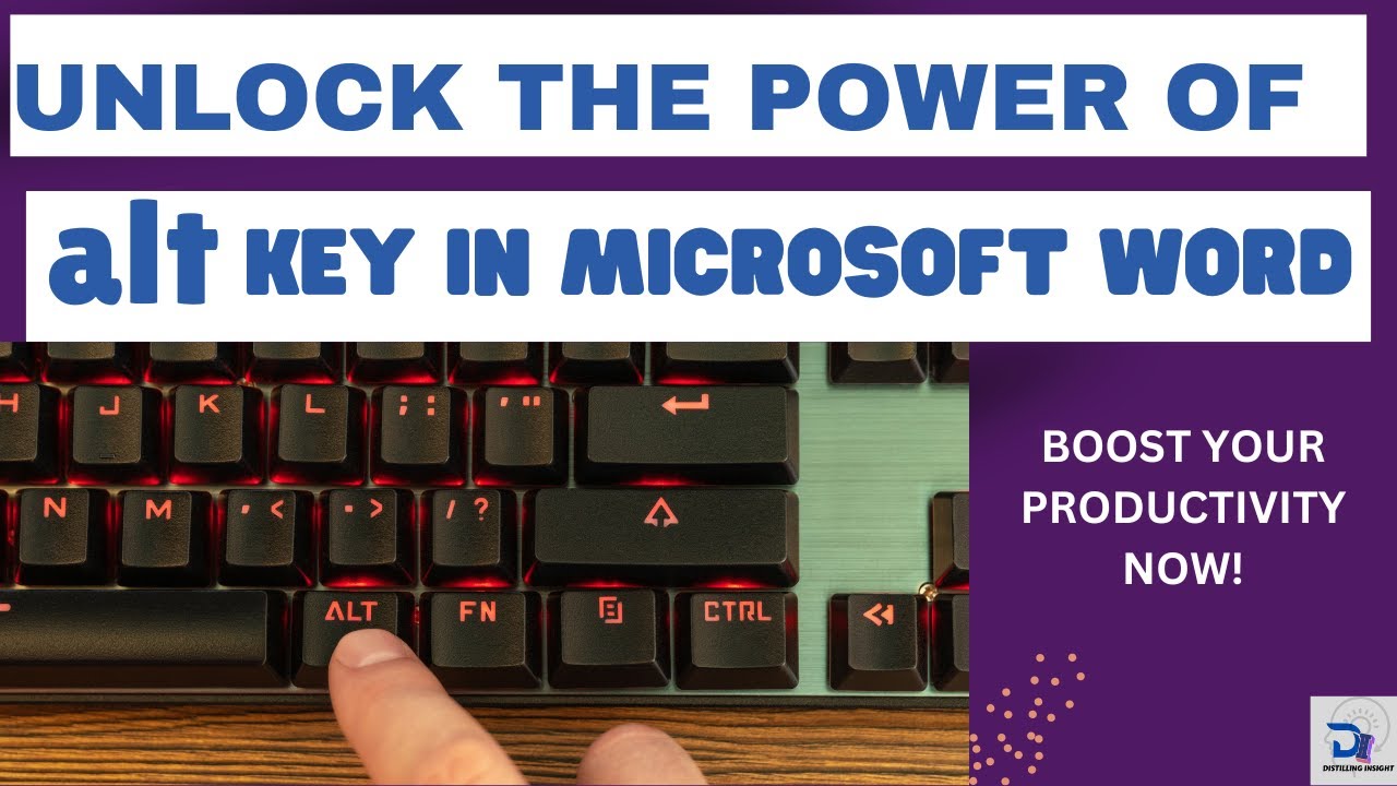 Master the ALT Key Shortcut in Microsoft Word | Time-Saving Tips ...