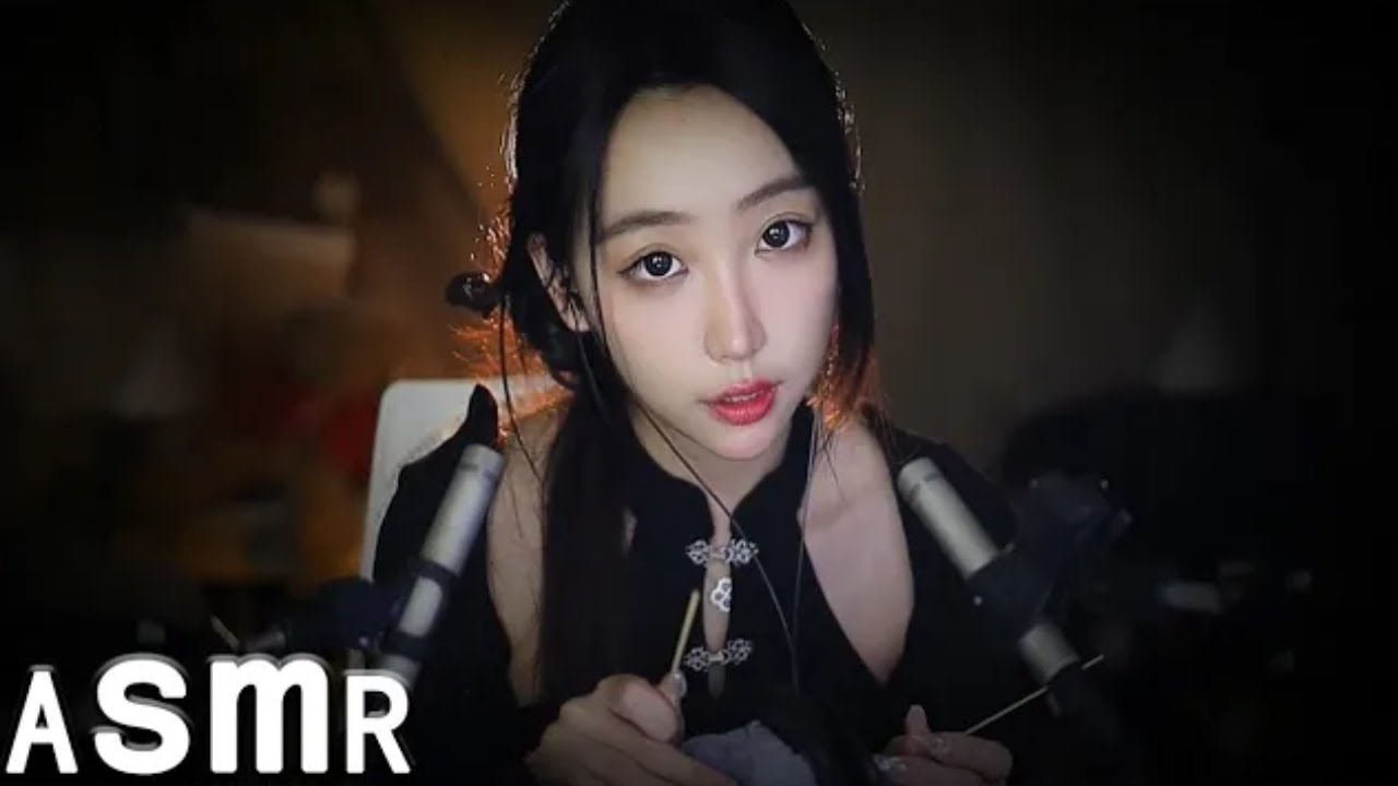 【ASMR】Sister Susu gently blows into her ears【Sister Susu】 - YouTube