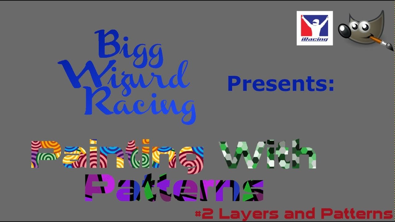 BWR iRacing Painting with Patterns Video 2: Layers and Pattern Painting ...