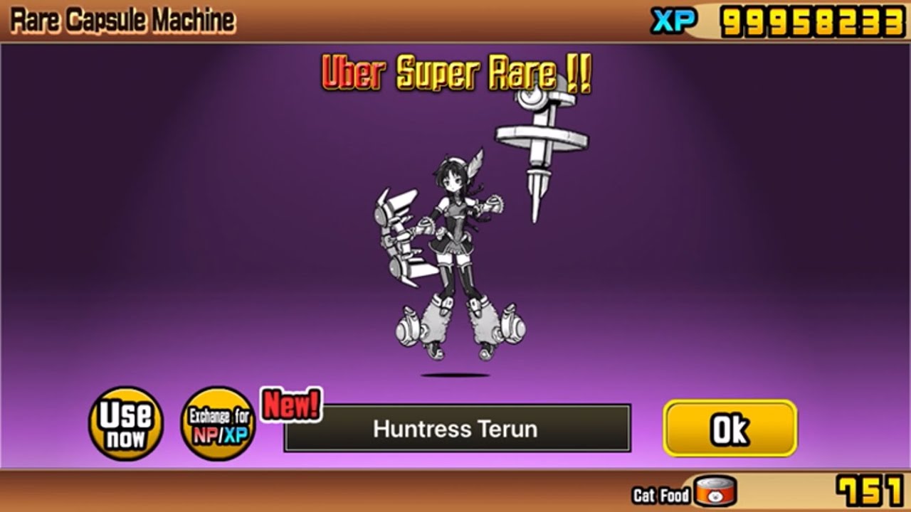 Battle Cats Finally Got Huntress Terun D Youtube