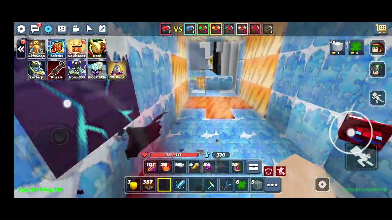 I made invisible security wall in blockman go - YouTube