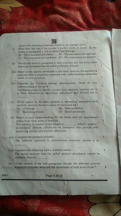 class 10 cbse english board exam paper - YouTube