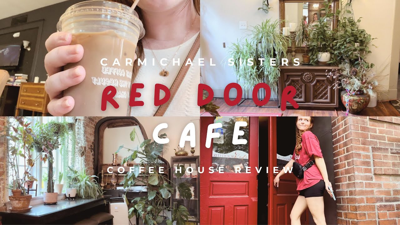The Red Door Cafe ~ Cute Cafe Vlog - YouTube