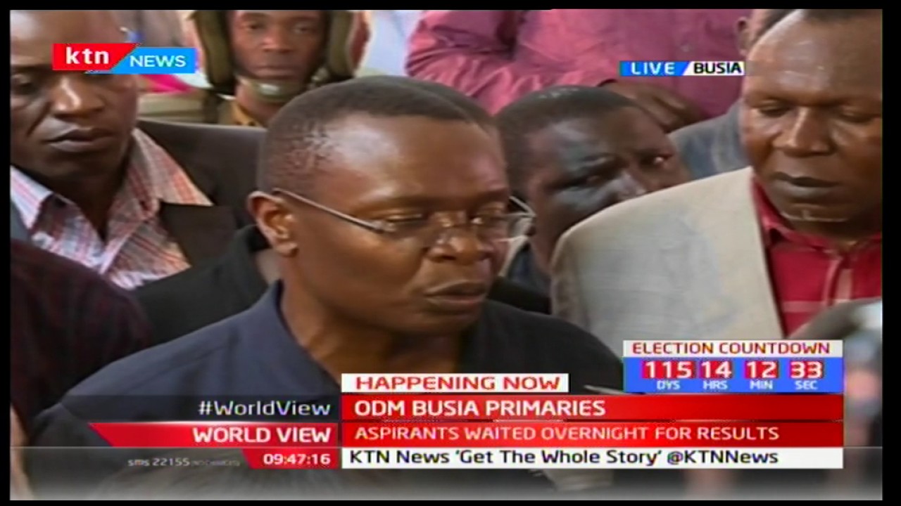 Paul Otuoma's response to Sospeter Ojaamong's win in the ODM party ...