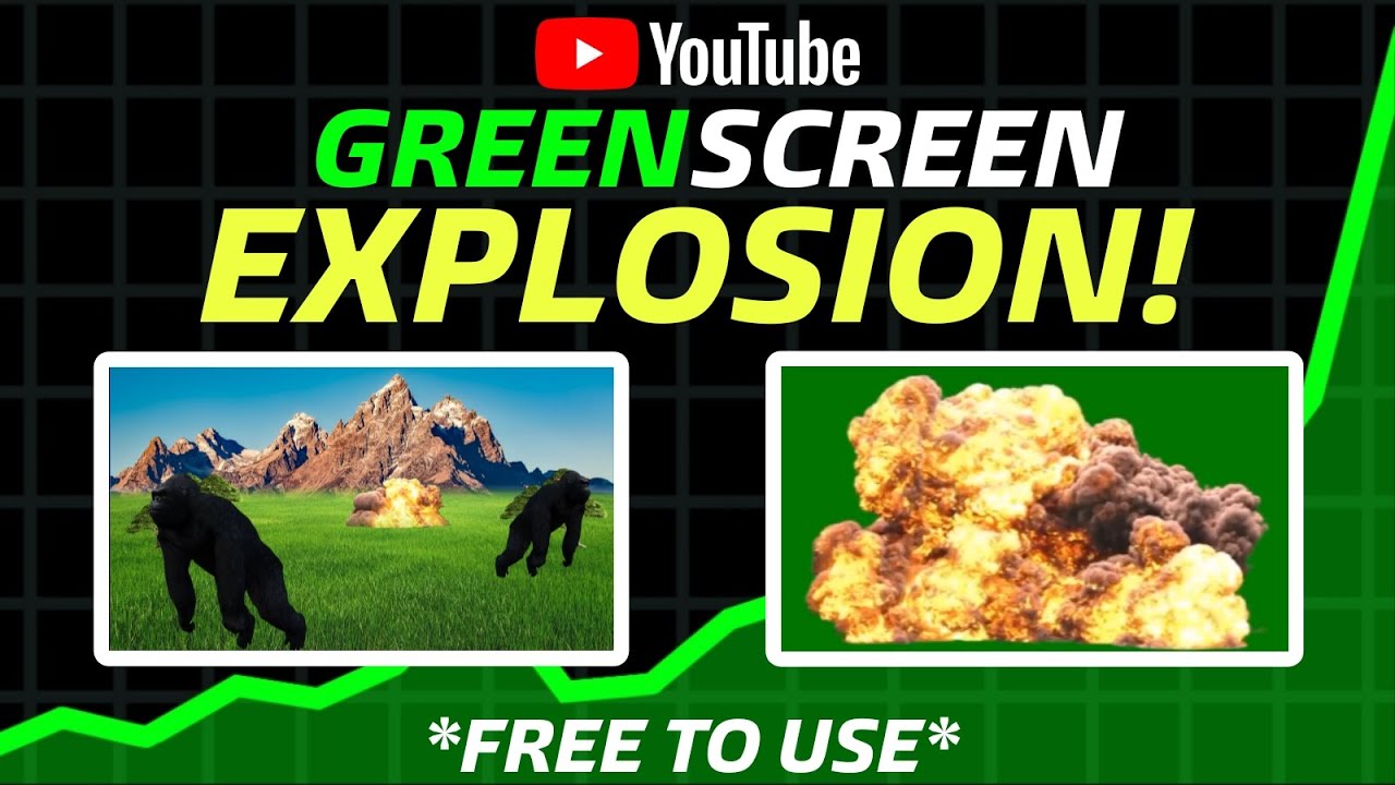 Best Explosion - Green Screen HD | Greenscreen Bomb Blast ...