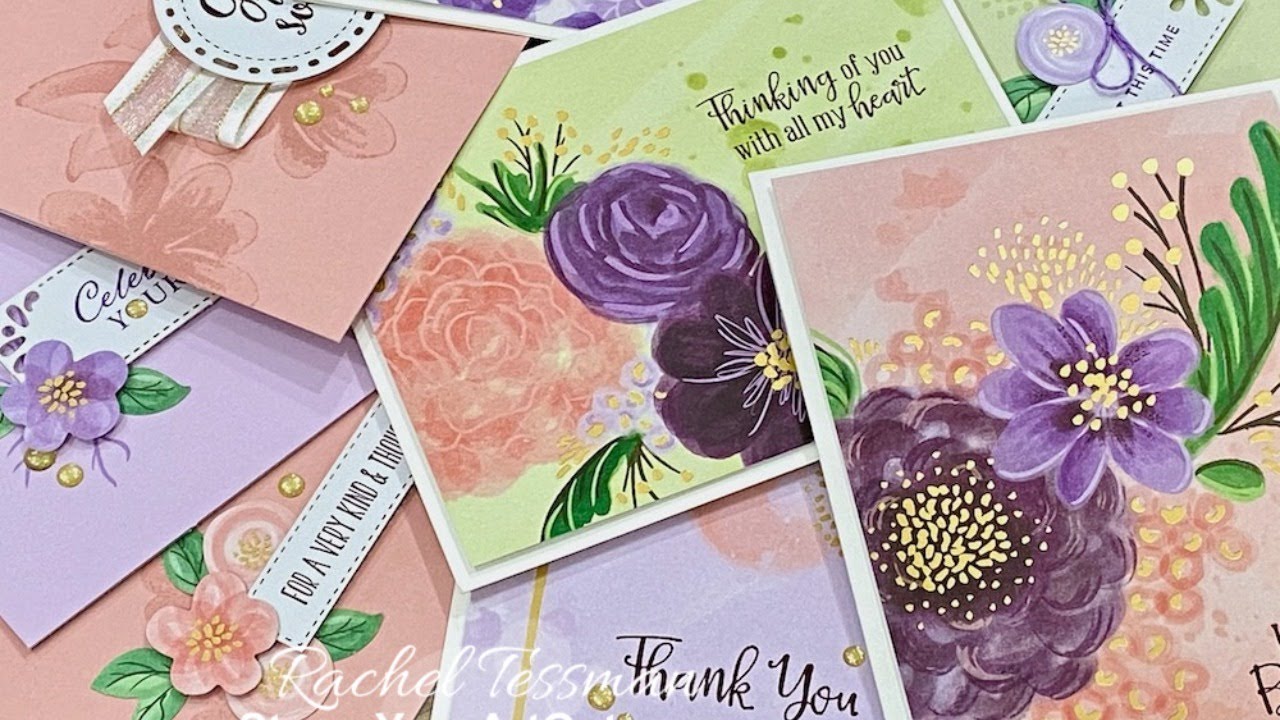 Gorgeous Posies Kit Doubled - YouTube