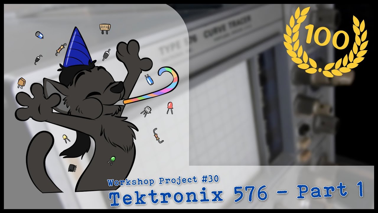 Tektronix 576 Curve Tracer - Part 1 - YouTube