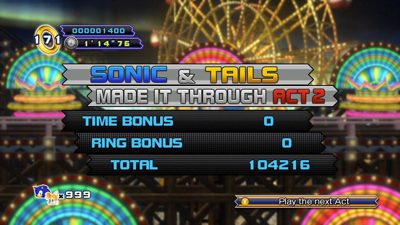 Sonic the Hedgehog 4 | Episode II | Sonic Coaster Rails - YouTube