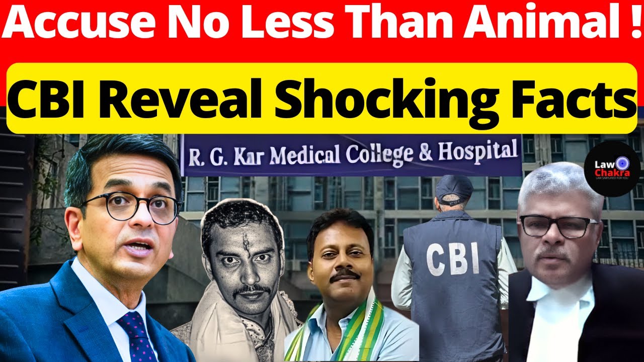 Accuse No Less Than Animal; CBI Reveal Shocking Facts #lawchakra # ...