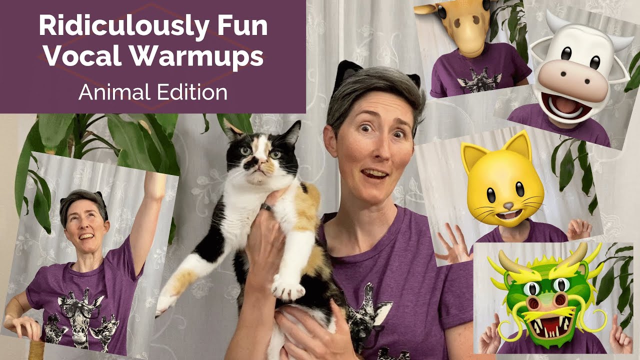Ridiculously Fun Vocal Warmups - Animal Edition | Silly Vocal Warmups ...