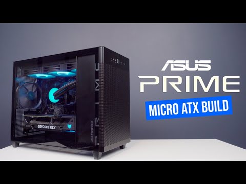 ASUS Prime AP201 Better Than a Mid Tower? |  Micro ATX Case: TUF 4070S, Ryzen 7800X3D | PC Build