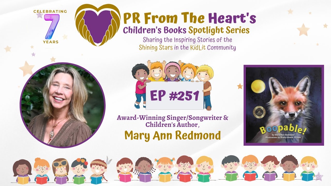 Children’s Books Spotlight Series Ep. #251: Mary Ann Redmond | Boopable ...