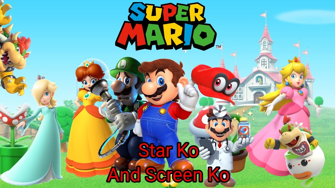 Super Smash Bros - Mario Universe - Star Ko And Screen Ko - YouTube