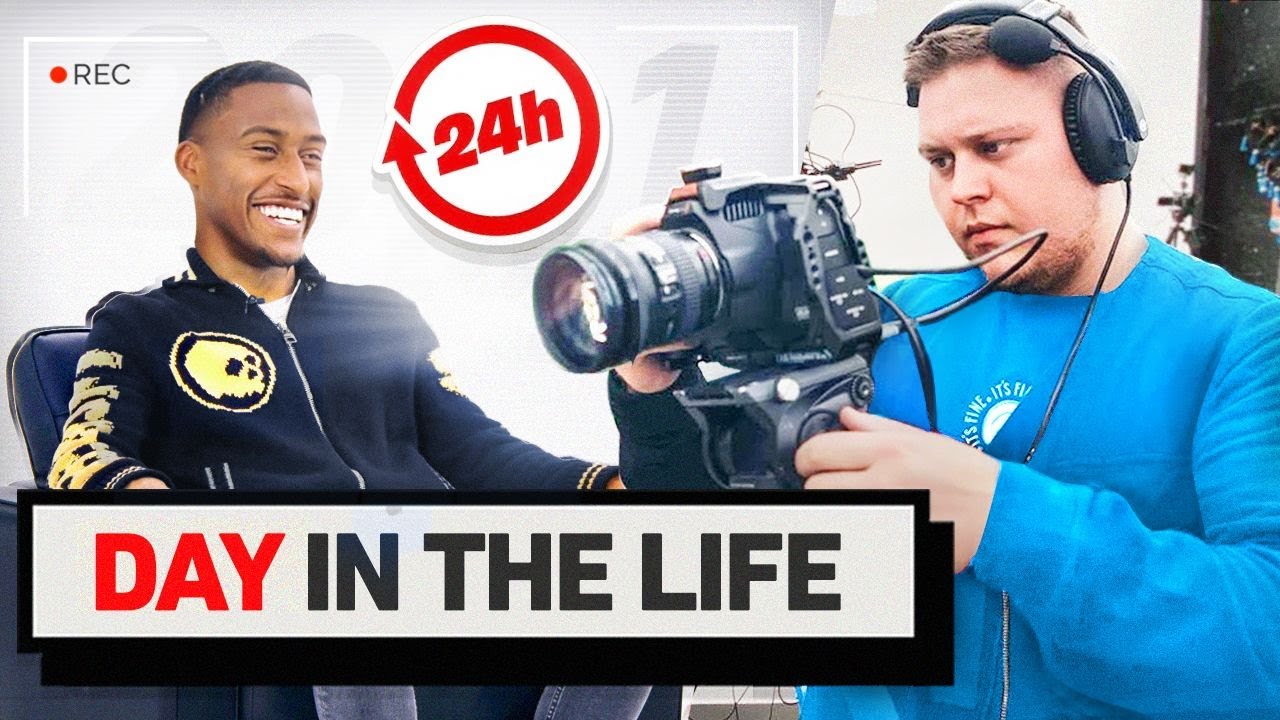 A Day In The Life Of a YouTube Cameraman - YouTube