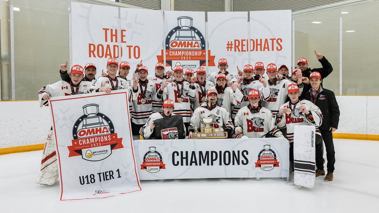 2023 OMHA U18 Tier 1 Championship Overtime Goal - YouTube