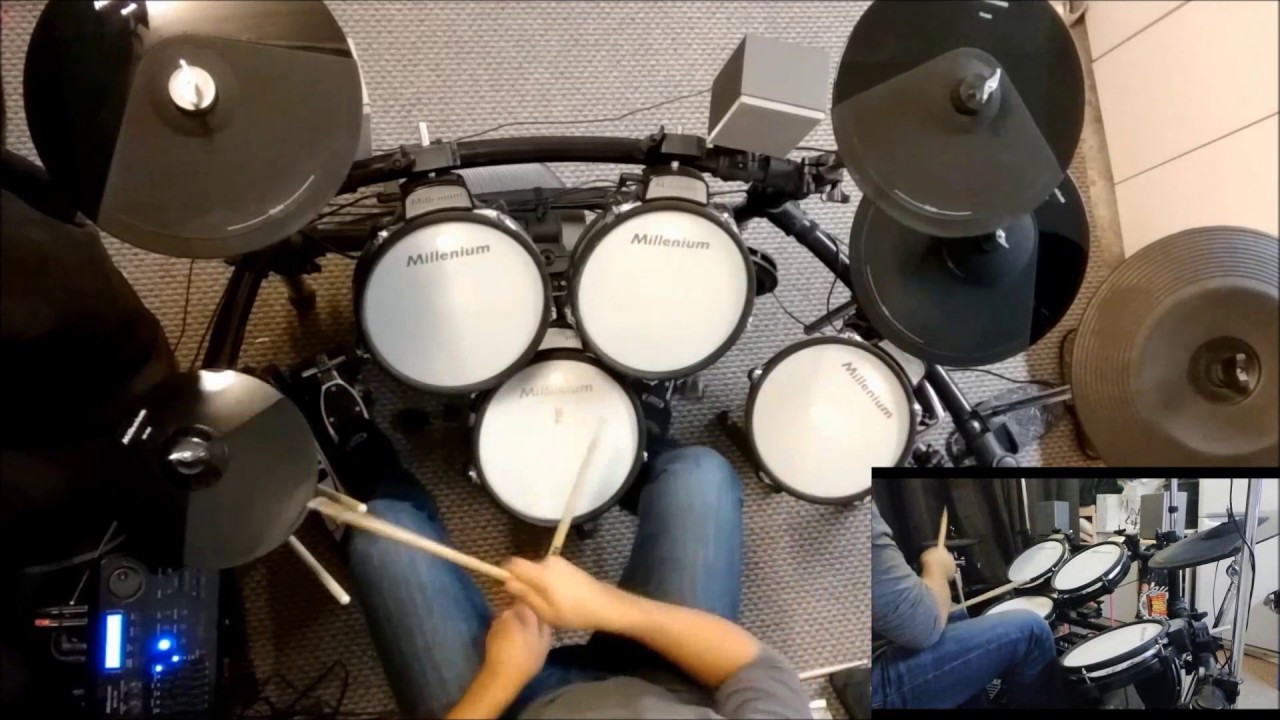 Tornado of souls - Megadeth - Drum cover with Millenium MPS 750 - YouTube