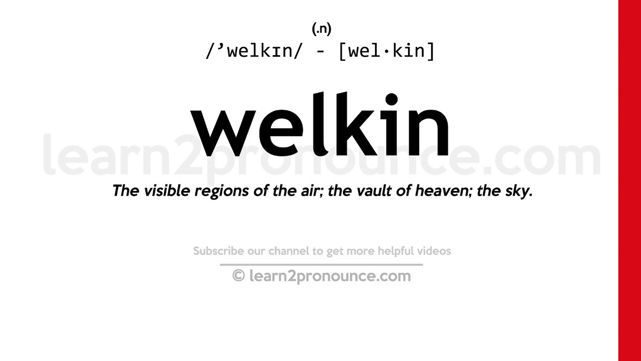 Welkin Meaning