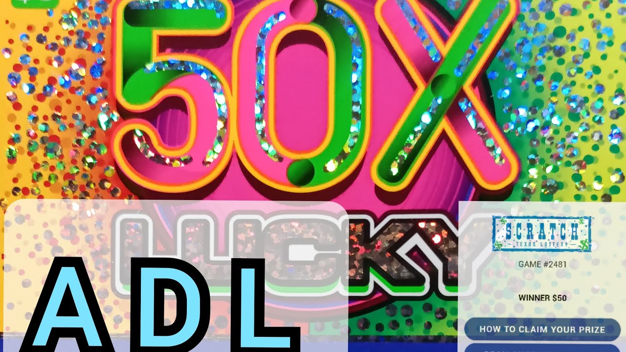 Lucky 50X (New Texas lottery scratch offs) - YouTube