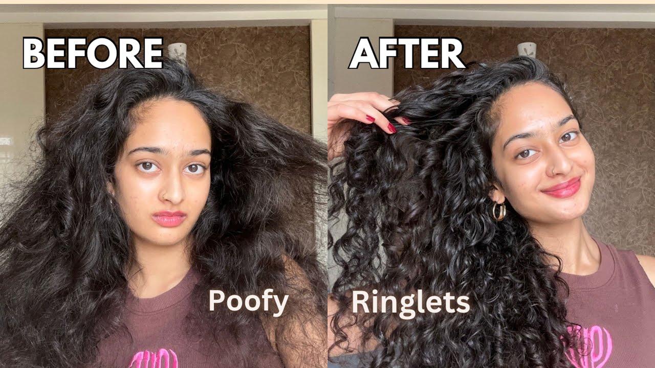 How to tame frizzy hair? Tips to get rid of frizzy hair - YouTube