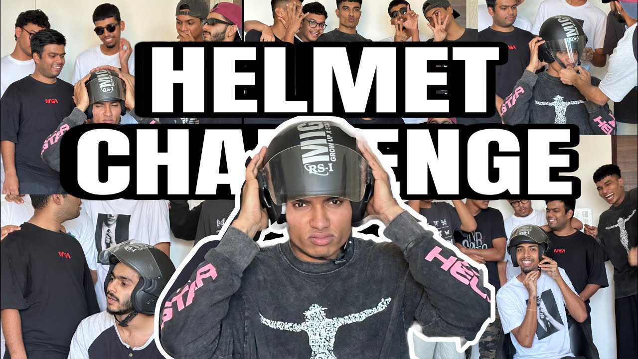 HELMET CHALLENGE ft. 303Block - YouTube