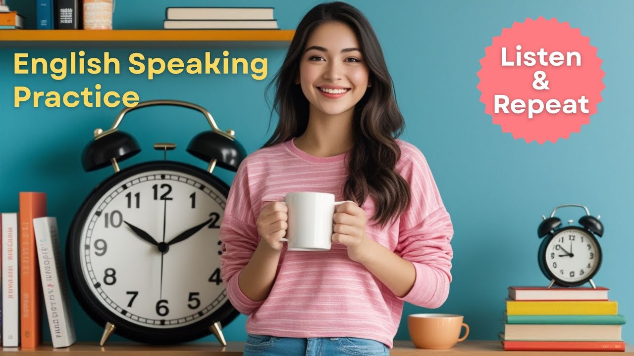 English Speaking Practice | Daily Routines & Time Expressions for ...