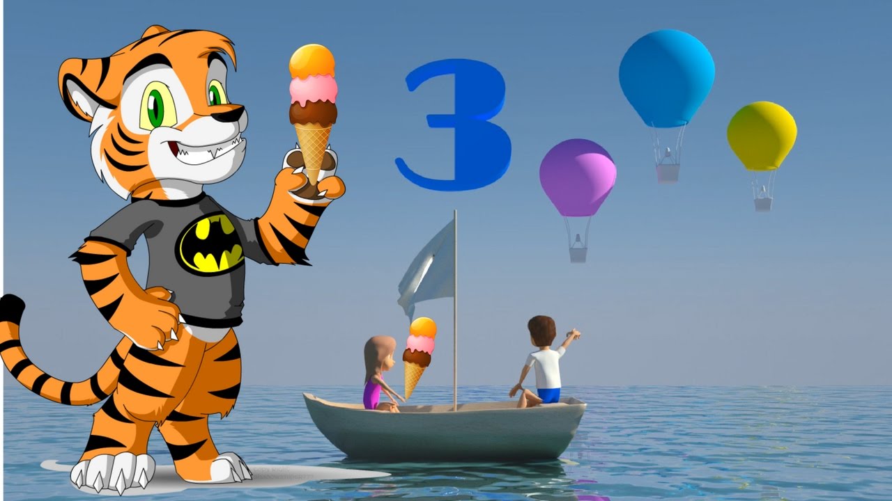 Learn Numbers, Numbers Counting - Count Numbers with Nursery Rhymes and ...