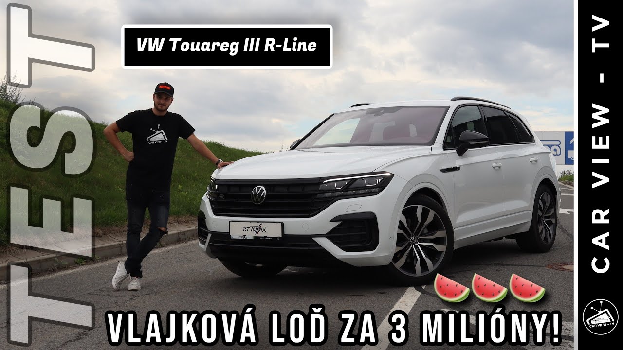 4K | Vlajková loď za 3 MILIONY! | 2022 Volkswagen Touareg III R-Line ...