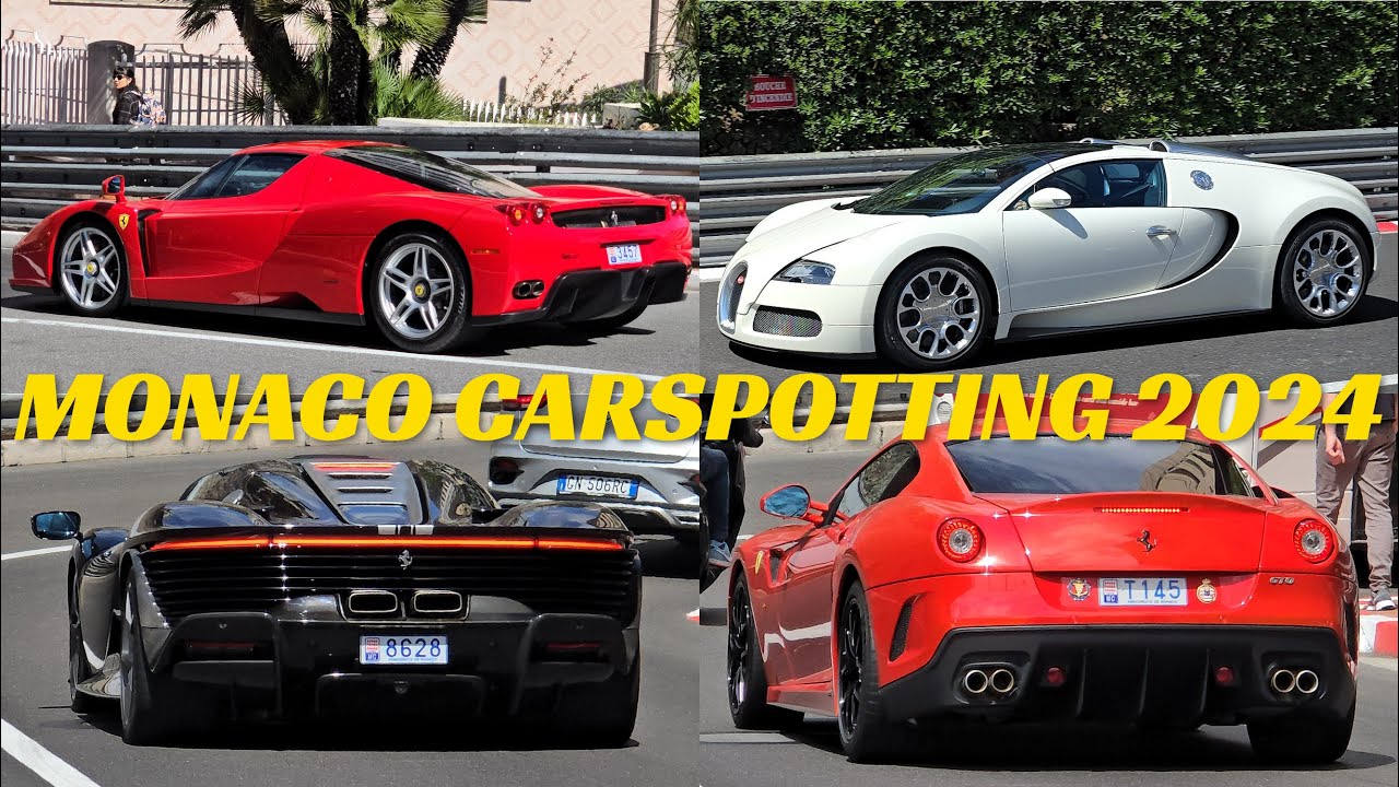 CRAZY MONACO CARSPOTTING 2024 - YouTube