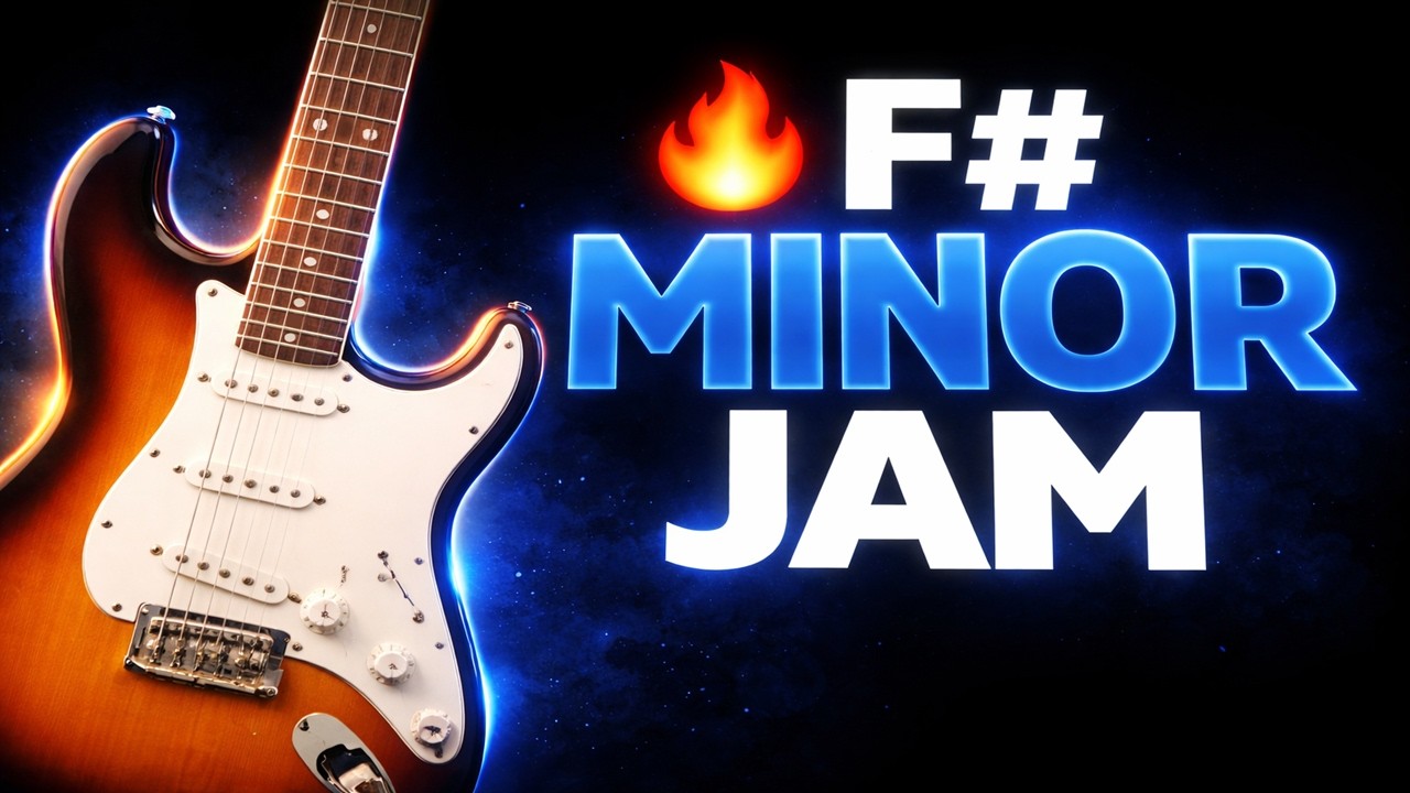 F# Minor Backing Track 🎸 | Pentatonic | 70 BPM | Guitar Practice - YouTube