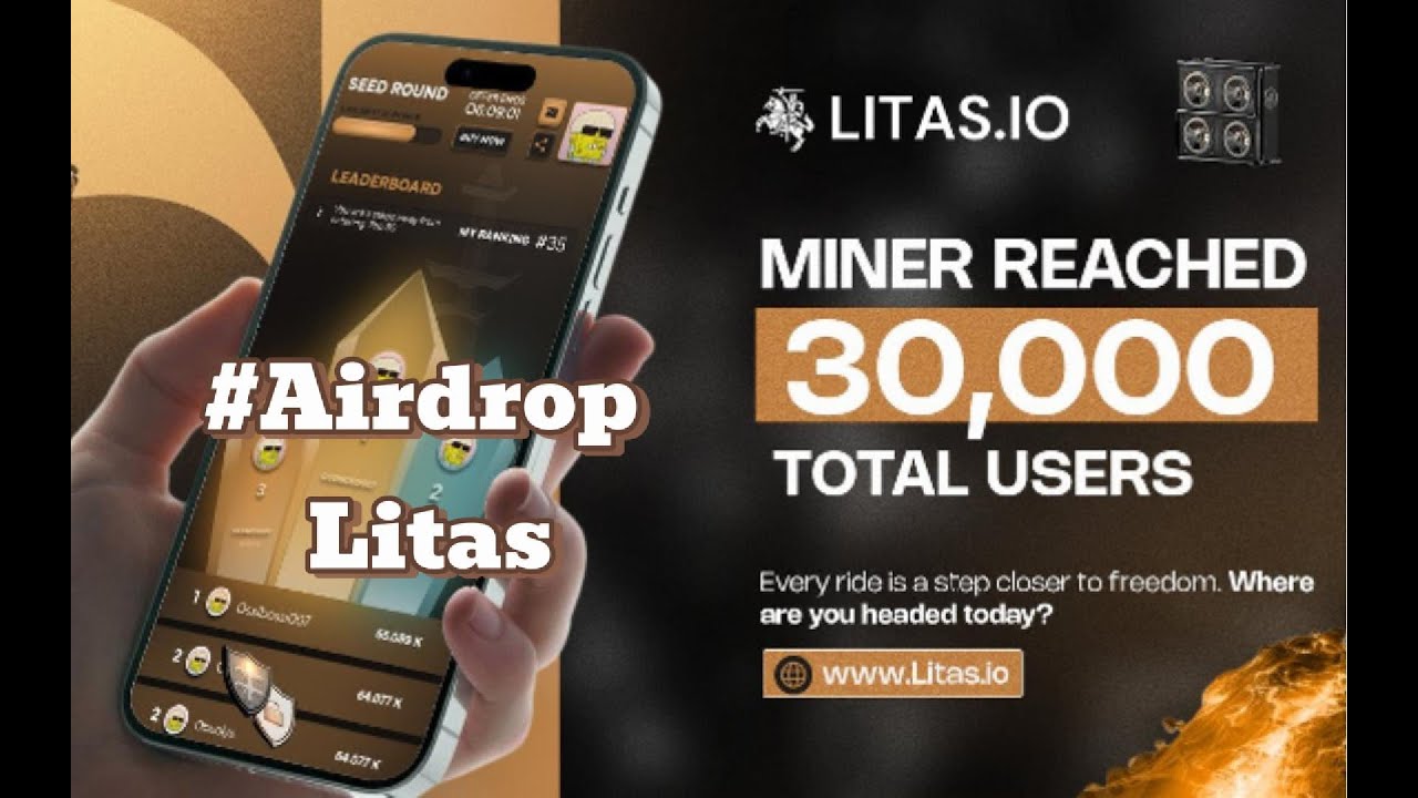Litas | Airdrop Mining : Đào token DLT - YouTube