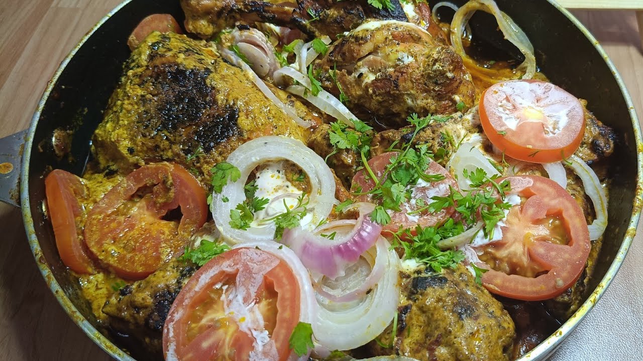 Chicken burra | Restaurant Style Chicken burra | Chicken Semi Gravy ...