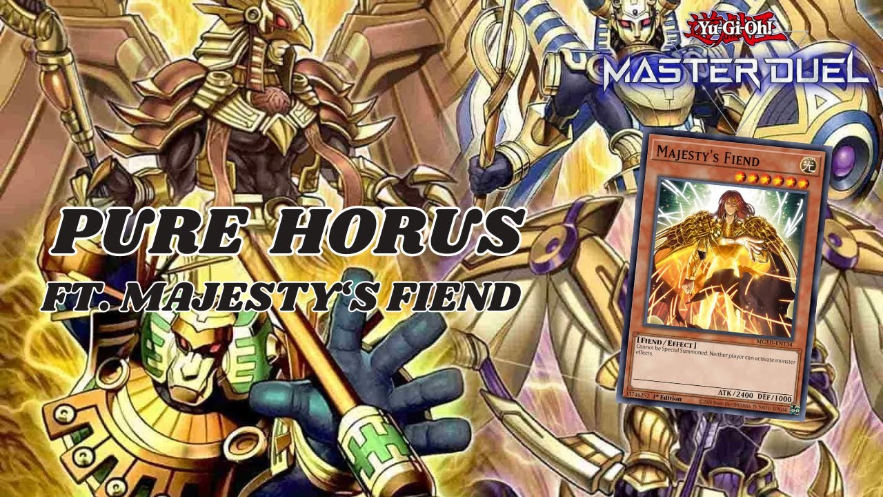 PURE HORUS Very fun and Simple Deck to Lock Your opponent | Yu-Gi-Oh ...