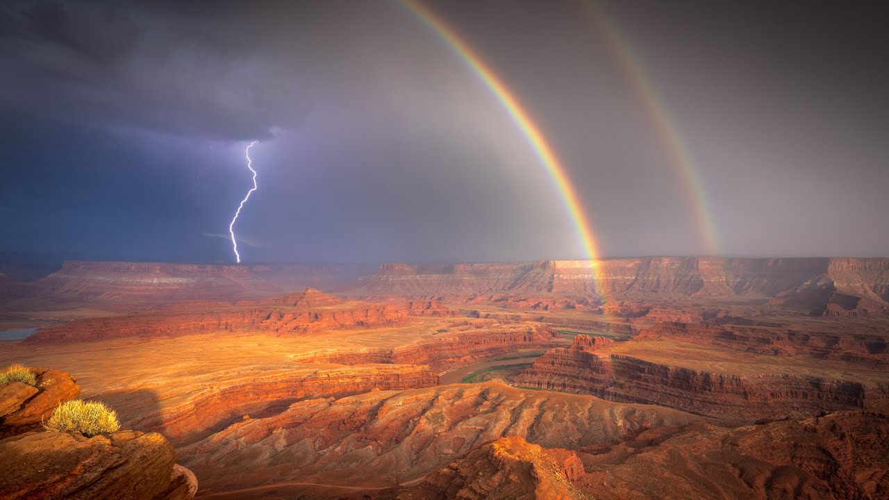Moab Monsoon Storm Time Lapse - YouTube