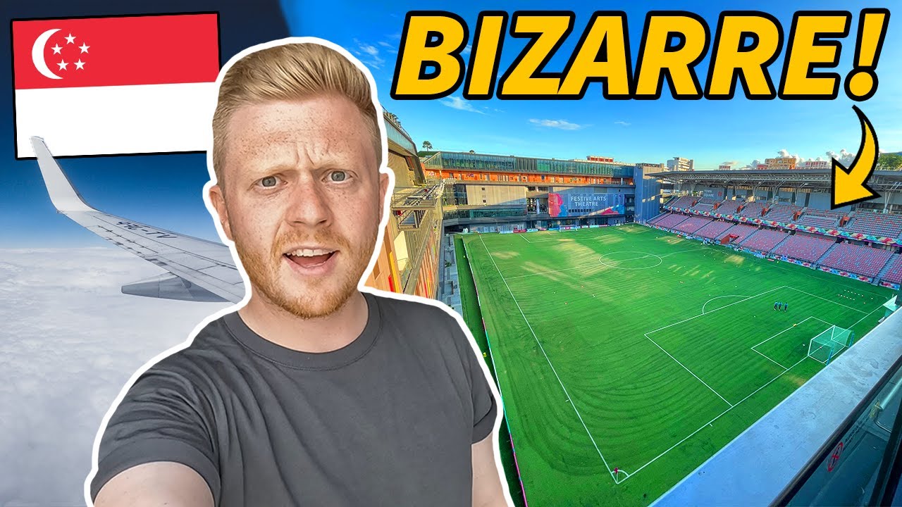 I flew 10,000km to see the WORLD'S WEIRDEST STADIUM! - YouTube
