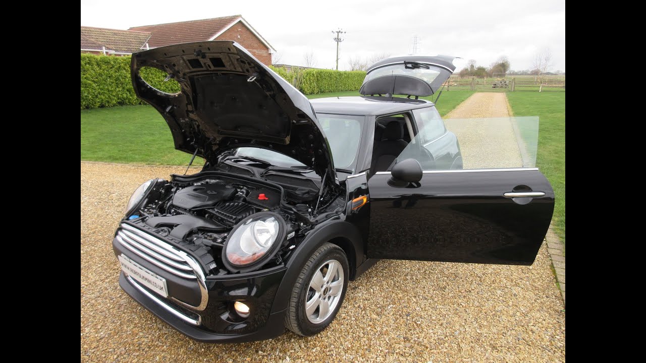 2015 65 Mini One F56 1.2 Pepper Pack Black - YouTube