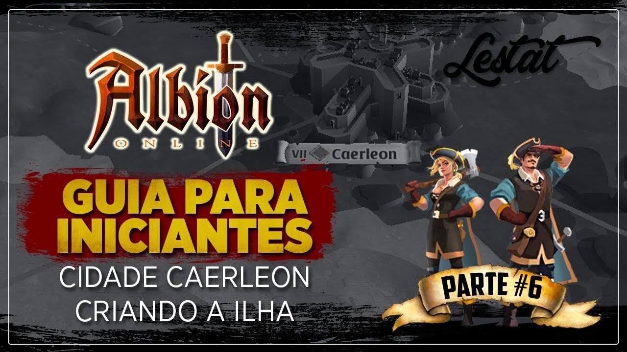 Albion Online GUIA PARA INICIANTE - Caerleon e Como criar ilha #6 - YouTube