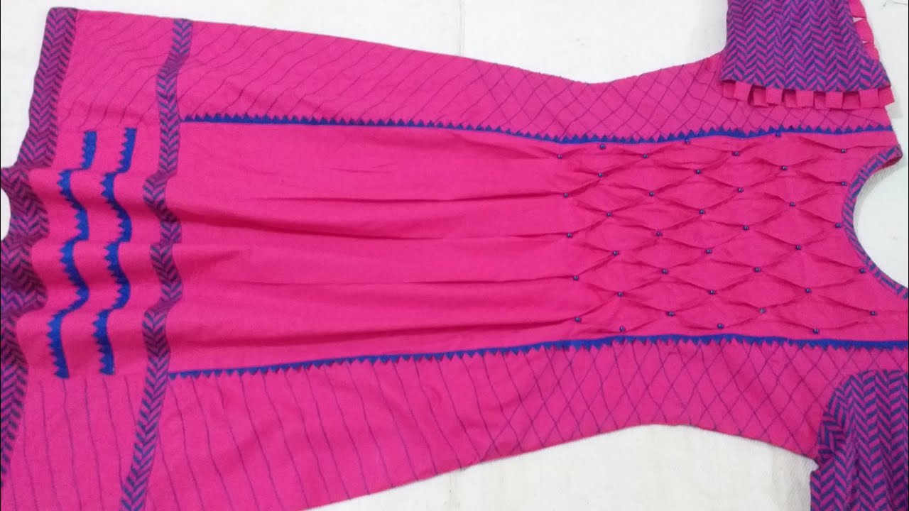 Stitching of botique style Frock (top) Design for all age groups ...