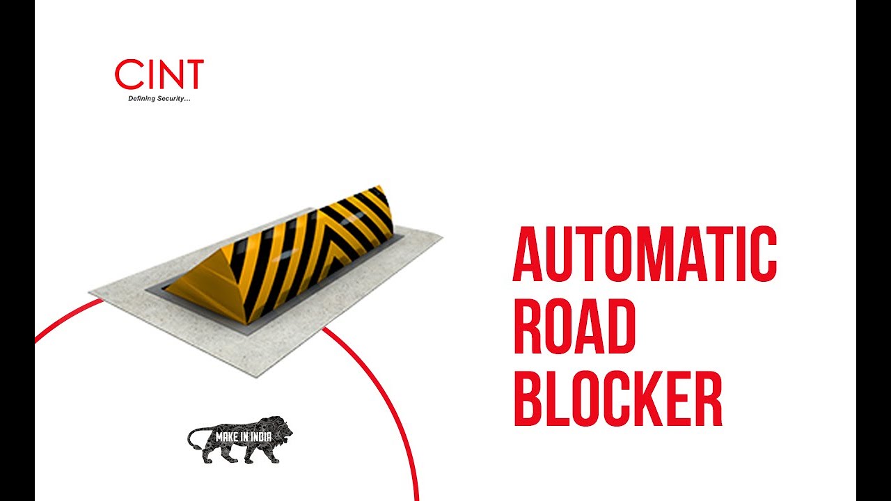 Automatic Road Blocker- Hydraulic roadblocker | road blocker system ...