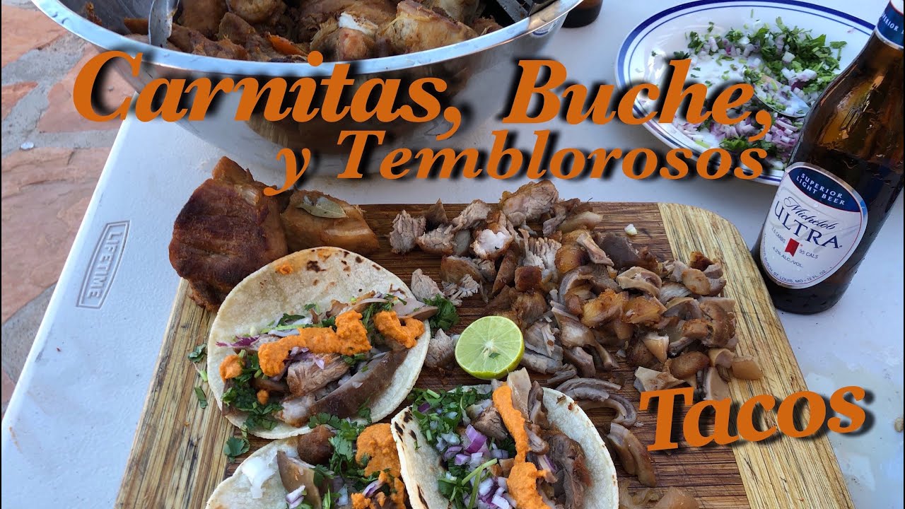 Carnitas, Buche y Temblorosos | Picosito y Sabroson - YouTube