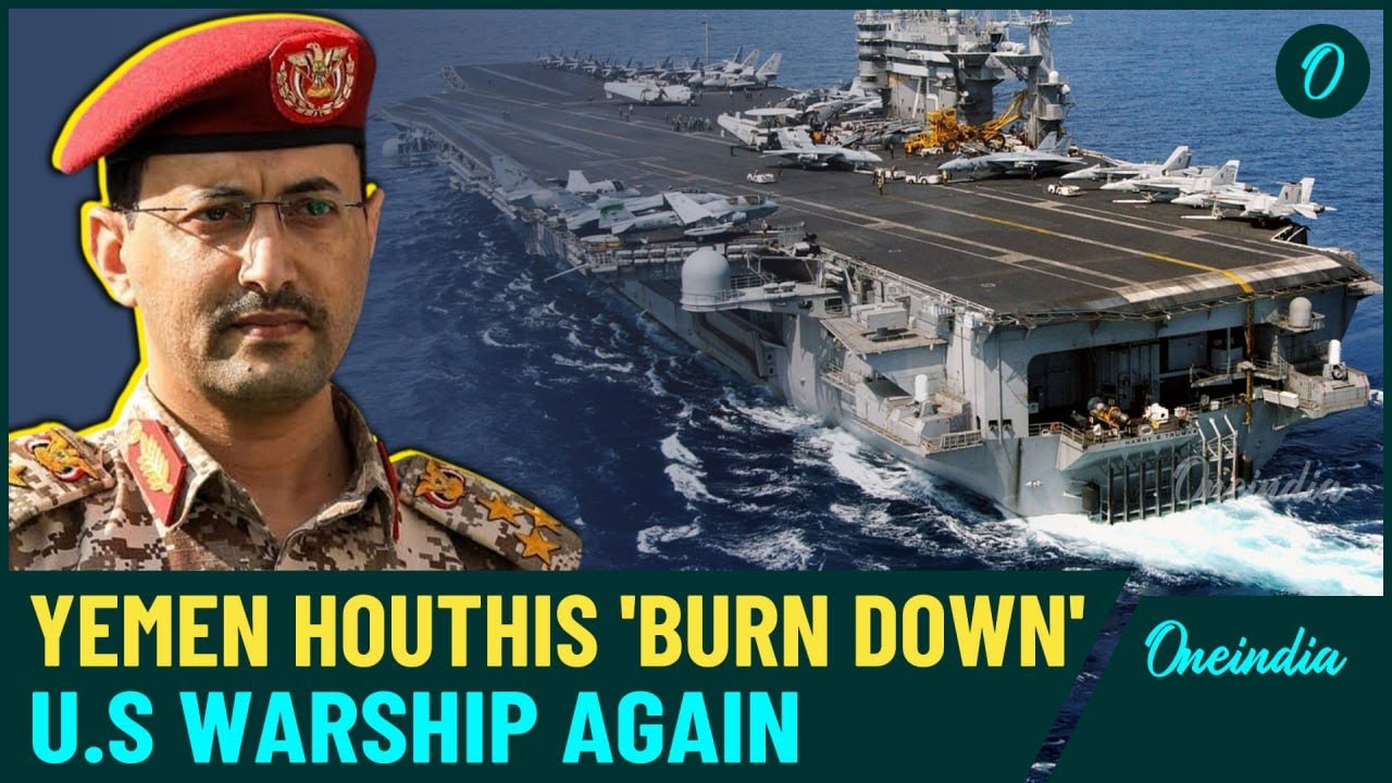 Yemen Full Scale War: U.S Warship Trapped & Hit By Houthis Missiles ...